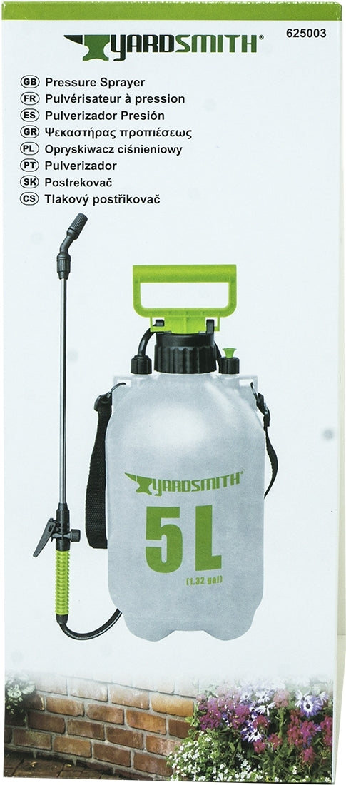 Yardsmith Pressure Sprayer, 5 L — Goisco.com