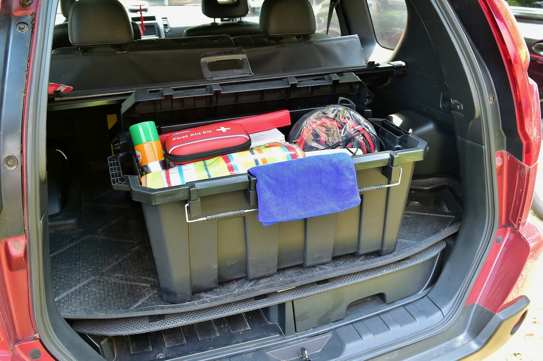 Tactix Container Box, 135 L, 85 x 61 x 45 cm — Goisco.com