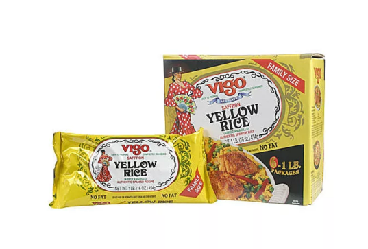 Vigo Saffron Yellow Rice , 6 lbs — Goisco.com