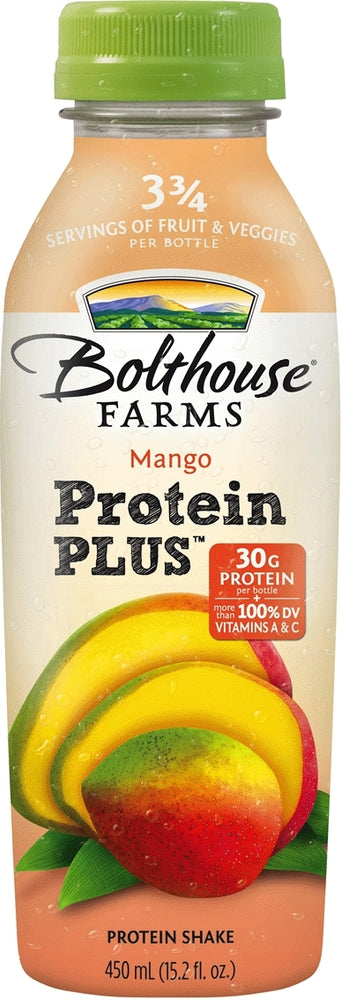 Bolthouse Farms Mango Protein Plus Shake, 450 ml — Goisco.com