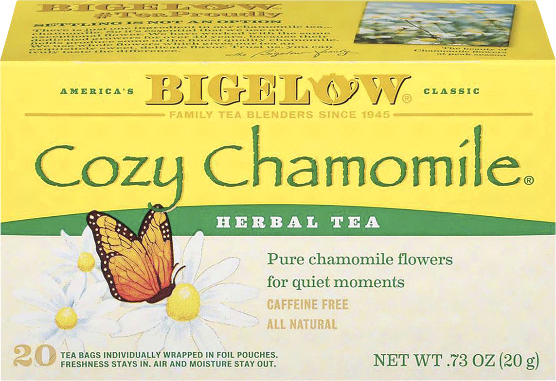 Bigelow Cozy Chamomile Tea Bags , 20 ct — Goisco.com