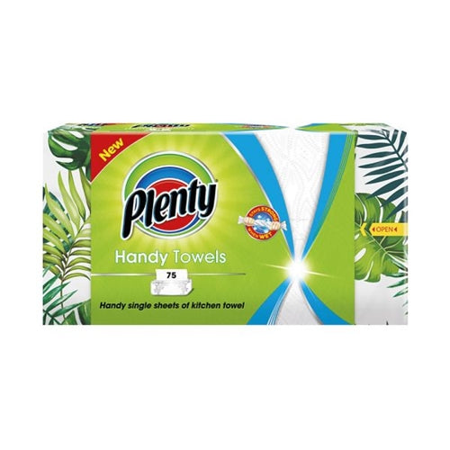 Plenty Handy Towels, 75 Sheets — Goisco.com