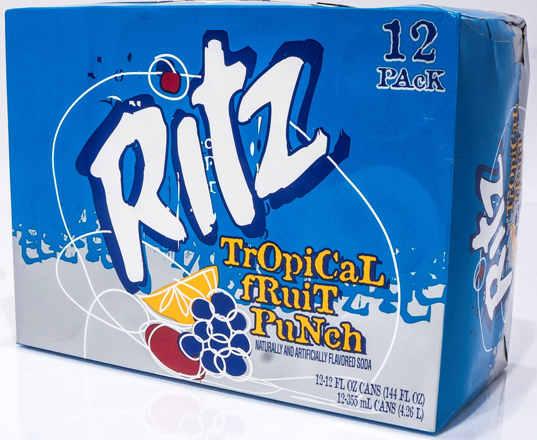 Ritz Tropical Fruit Punch, Soda, 12 pk — Goisco.com