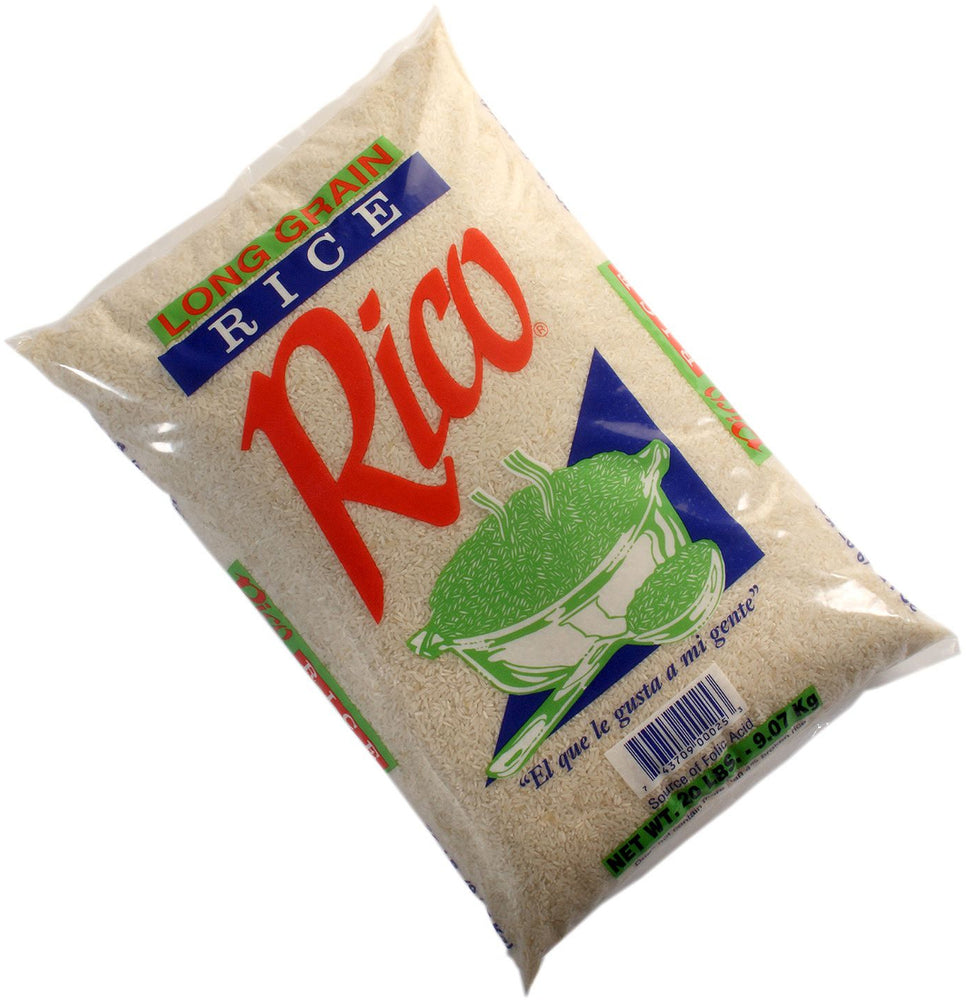 Rico Enriched Parboiled Long Grain Rice, 20 lb, 20 lb — Goisco.com