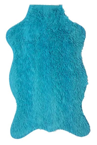 Mohawk Home Collection Plush Floor Rug, Turquoise , 1 pc — Goisco.com