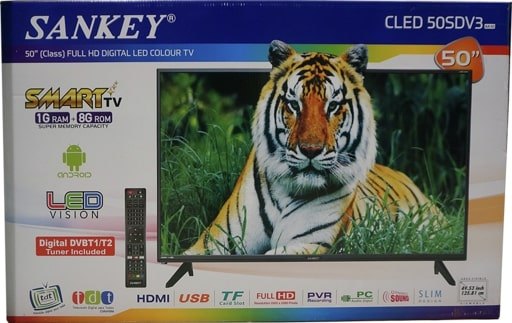 Sankey Smart Led TV, 50 Inch, 50 inch — Goisco.com