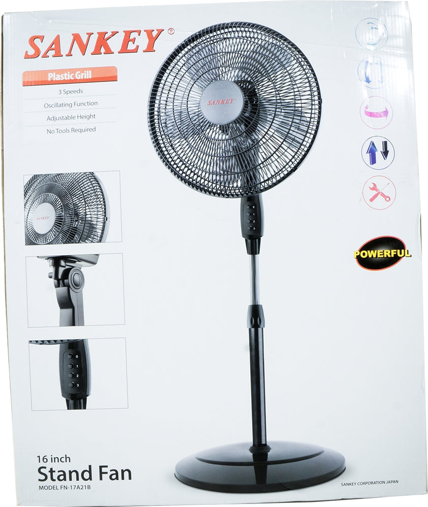 Sankey Stand Fan 16", Model #17A21B — Goisco.com