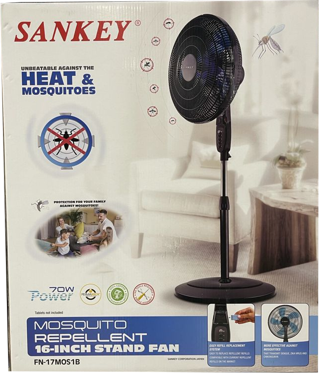 Sankey Mosquito Repellent 16" Stand Fan , 1 ct — Goisco.com