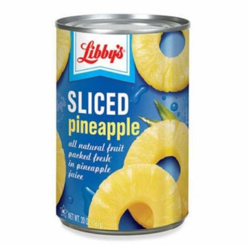 Libby's Sliced Pineapple Can , 20 oz — Goisco.com