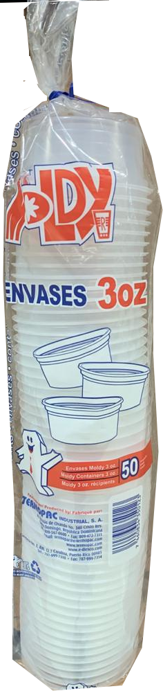 Moldy Cups, 3 oz , 50 ct — Goisco.com