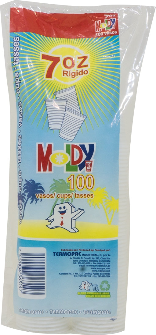Moldy Plastic Cups, 7 oz, 100 ct — Goisco.com