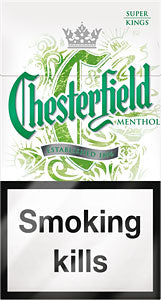 Chesterfield Menthol Cigarettes, Slog, 10-pack — Goisco.com