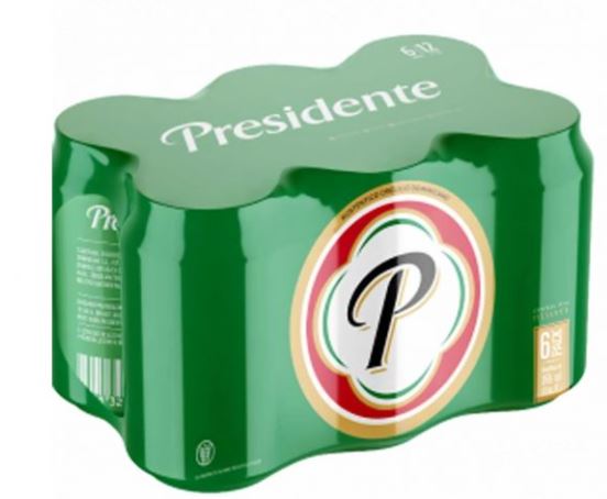 Presidente Beer Cans, 6-Pack, 6 x 8 oz — Goisco.com