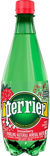 Perrier Mineral Sparkling Water, Strawberry, 500 ml — Goisco.com