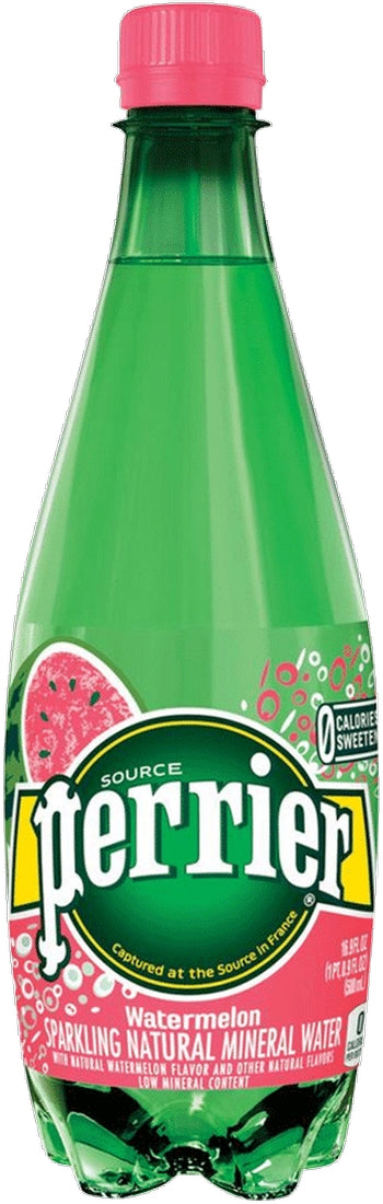 Perrier Mineral Sparkling Water, Watermelon, 500 ml — Goisco.com