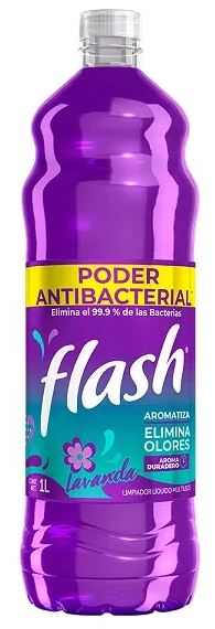 Flash Disinfectant Multi Purpose Cleaner, Lavender Scent , 1 L — Goisco.com