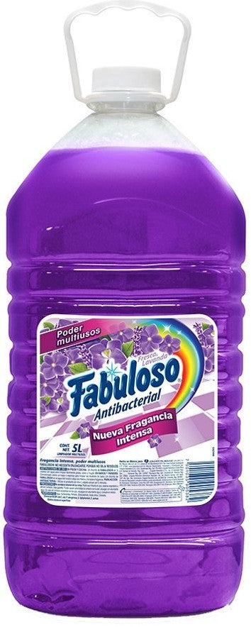 Fabuloso Multi-Purpose Antibacterial Cleaner, Lavender , 5 L — Goisco.com