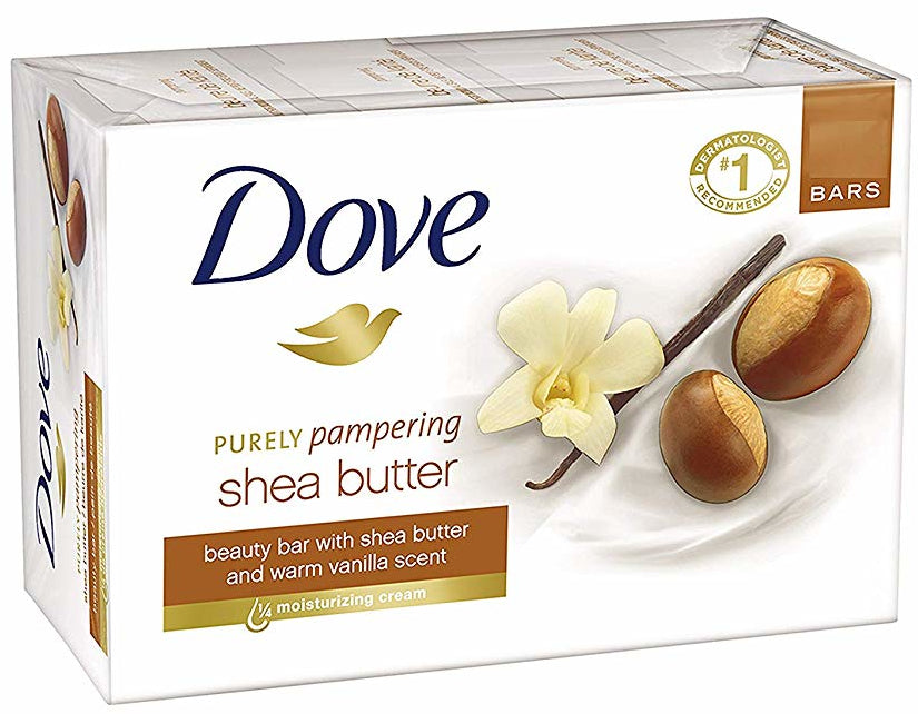 Dove Purely Pampering Shea Butter Bar Soap, 135 gr — Goisco.com