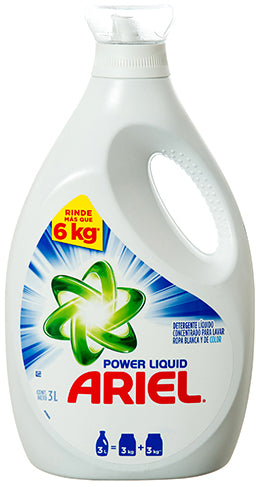 Ariel Original Laundry Detergent Liquid, 3 L — Goisco.com