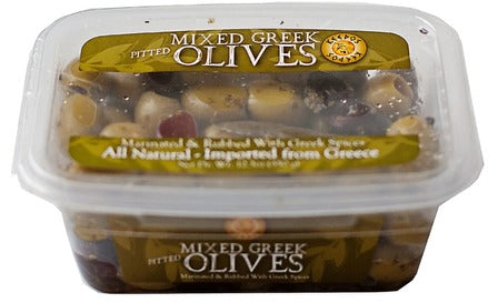 Keepos Mixed Greek Olives, 12.3 oz — Goisco.com