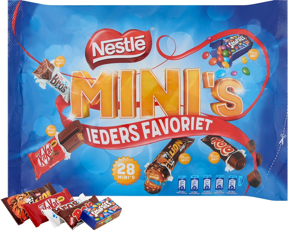 Nestle Assorted Mini's Chocolates, 434 gr — Goisco.com
