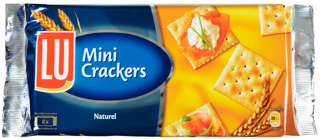 LU Mini Crackers, Naturel, 250 gr — Goisco.com