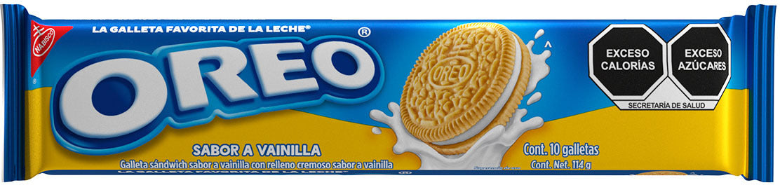 Oreo Vanilla Cookies, 114 gr — Goisco.com
