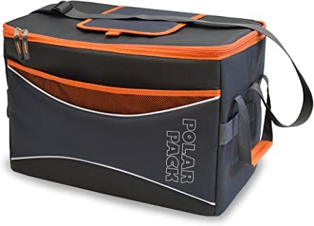 Polar Pack Insulated Cooler Bag, Assorted Colors, 48 cans — Goisco.com