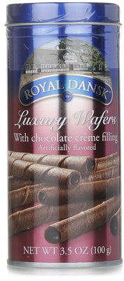 Royal Dansk Luxury Wafers With Chocolate Crème Filling , 100 g — Goisco.com