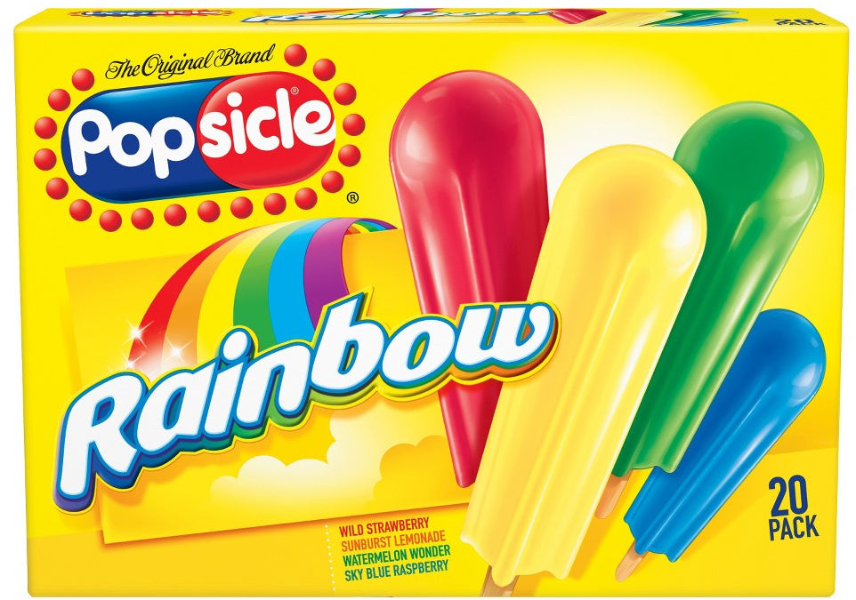 Popsicle Rainbow Variety Pack, 20 ct — Goisco.com