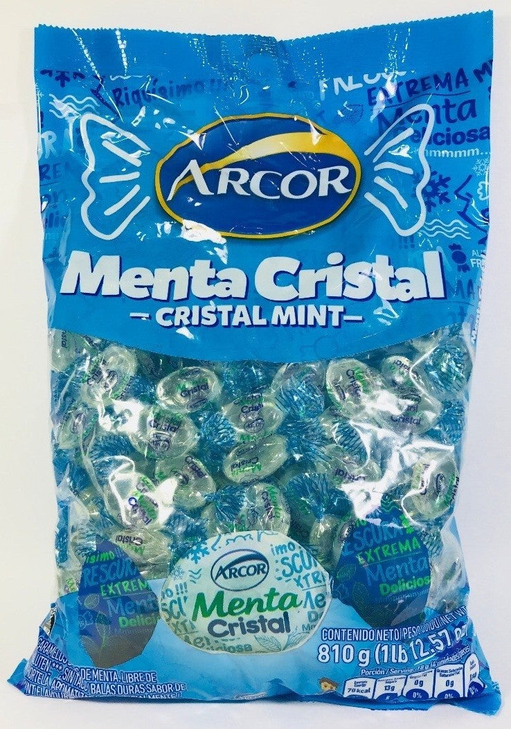 Arcor Cristal Mint Candy, 810 gr — Goisco.com