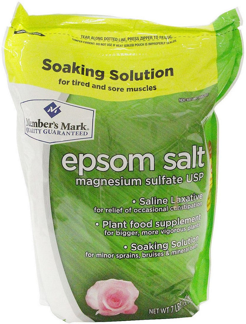 Member's Mark Epsom Salt, 2-Pack, 2 x 7 lbs — Goisco.com