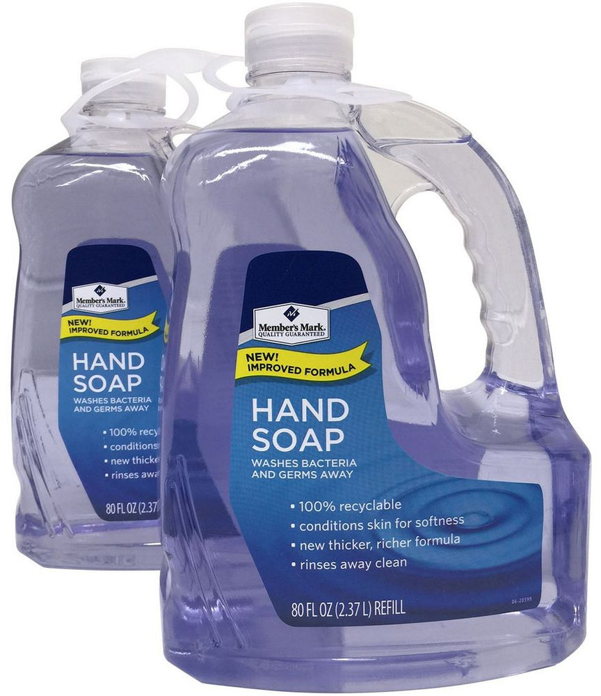 Member's Mark Liquid Hand Soap, Value Pack, 2 x 80 oz — Goisco.com