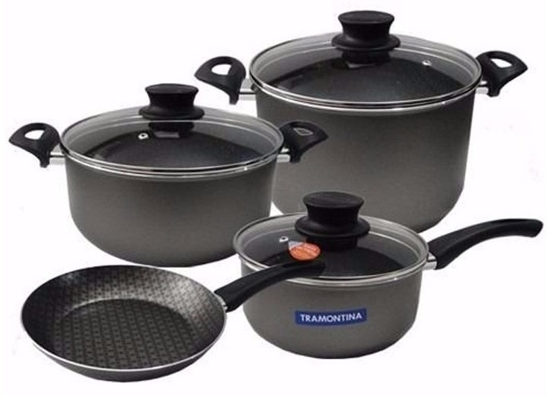 Tramontina Paris Cookware Set, Assorted Colors, 7 pcs — Goisco.com