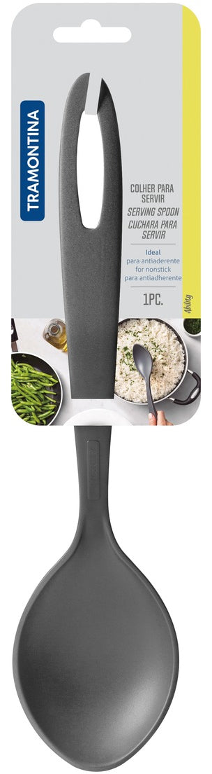 Tramontina Graphite Serving Spoon , 1 pc — Goisco.com
