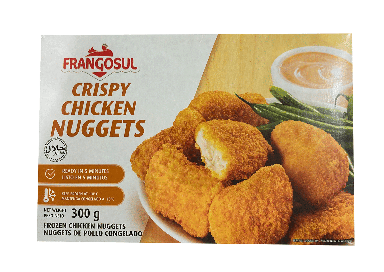 Frangosul Frozen Chicken Nuggets, 300 gr — Goisco.com