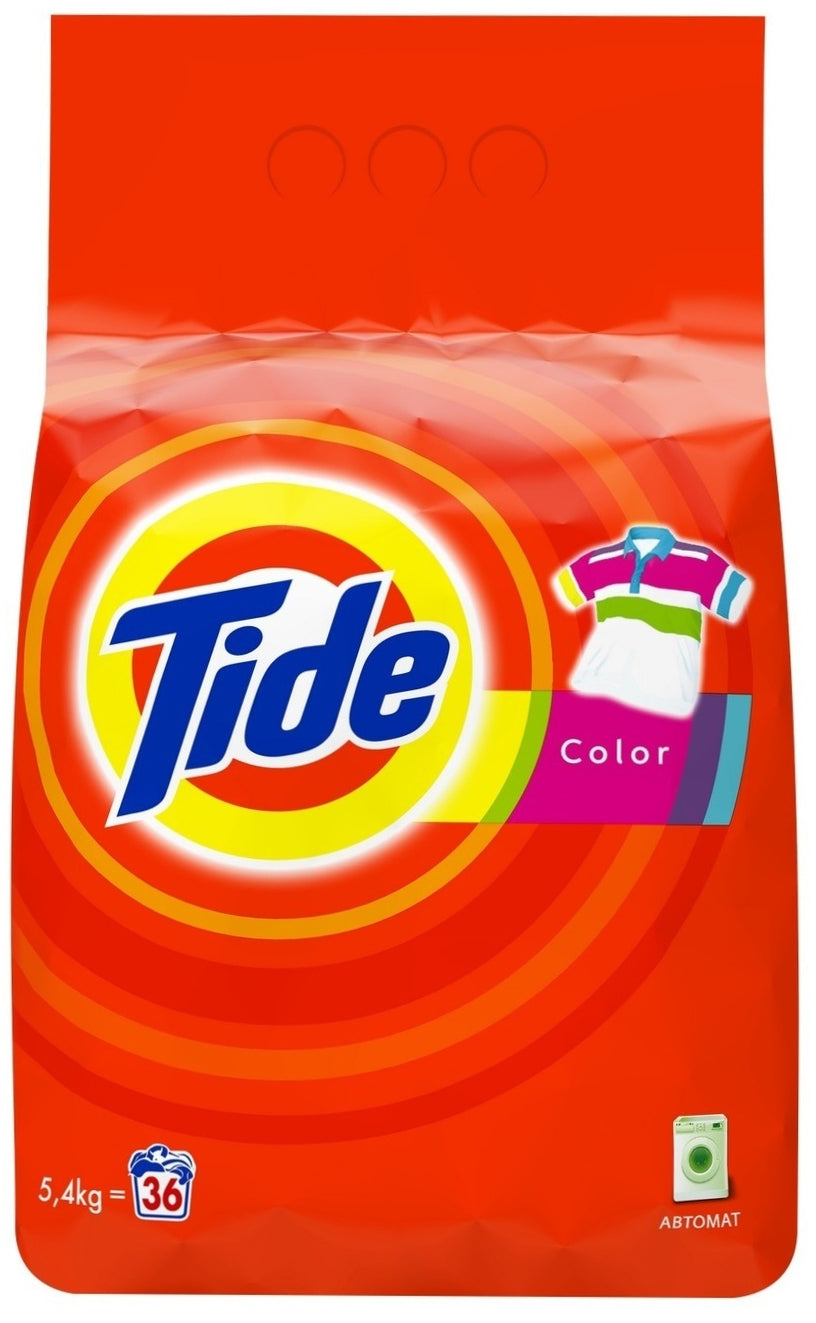 Tide Color Powder Detergent, 5.4 kg — Goisco.com