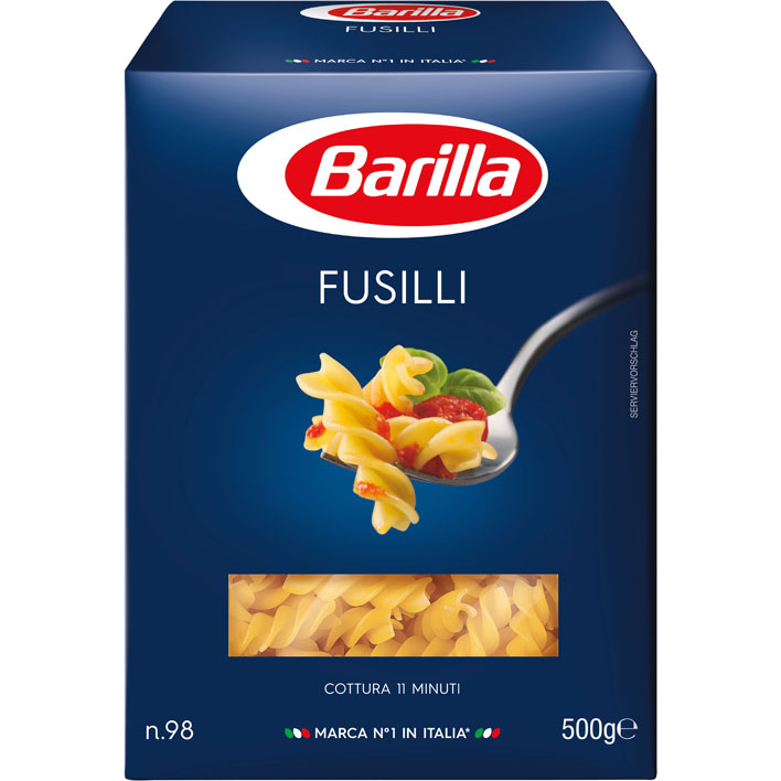 Barilla Fusilli Pasta, 500 gr — Goisco.com