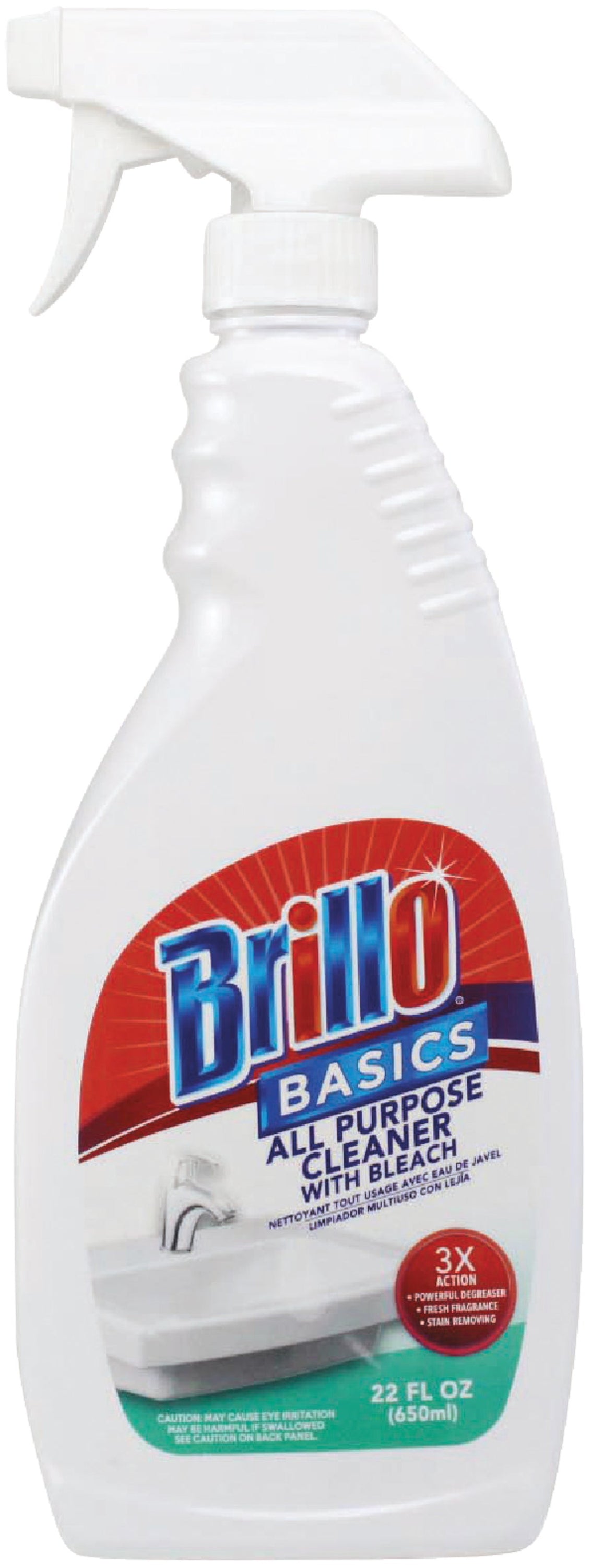 Brillo All Purpose Cleaner With Bleach , 22 oz — Goisco.com