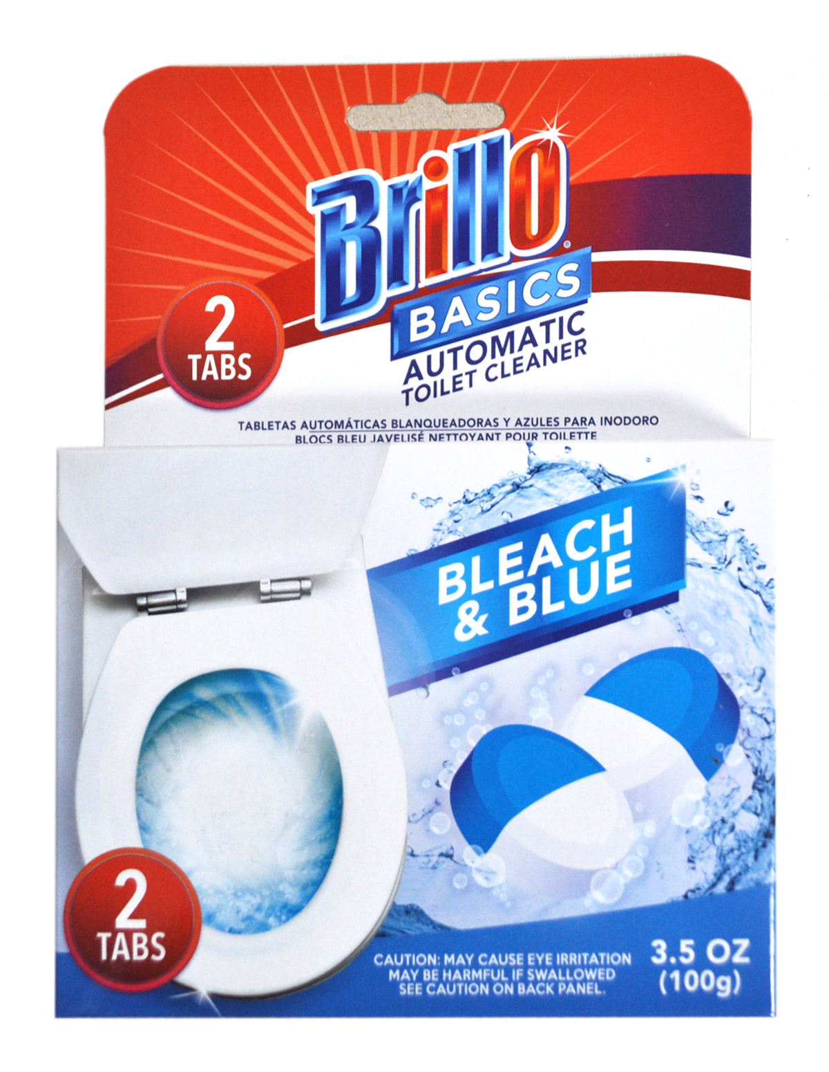 Brillo Basics Toilet Bowl Bleach Tablets , 2 ct — Goisco.com