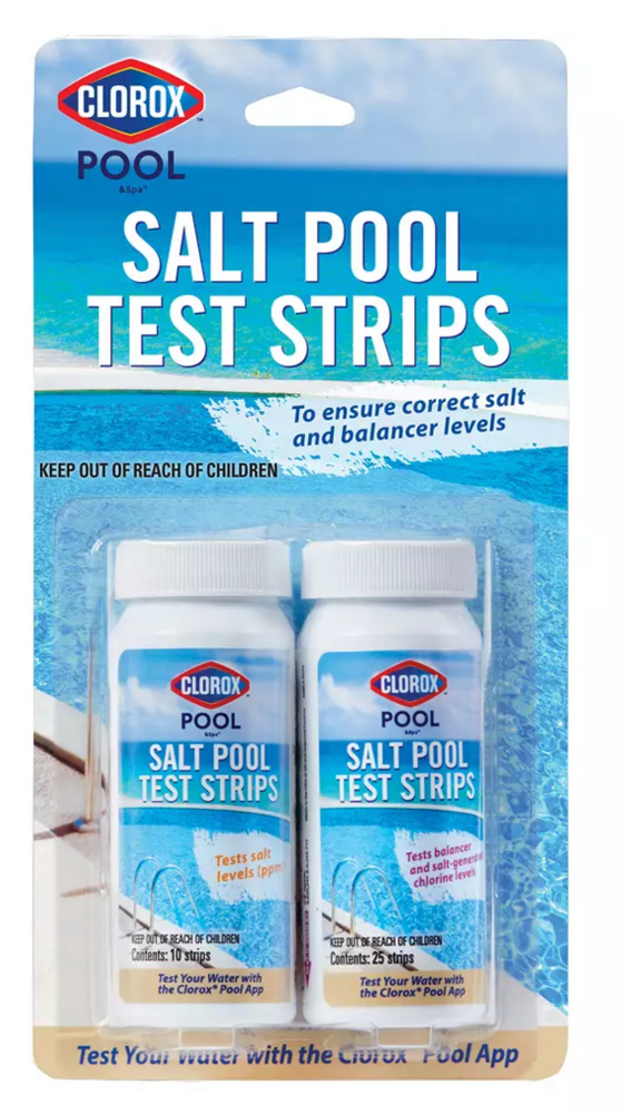 Clorox Pool & Spa Salt Pool Test Strips , 2 ct — Goisco.com