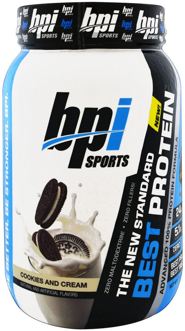 BPI Sports, Best Protein Advanced 100% Protein Formula, Cookies 'N Cre ...