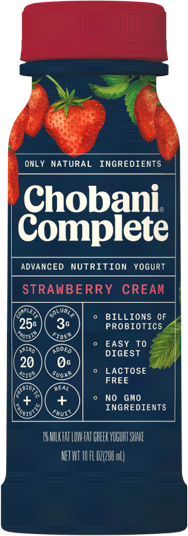 Chobani Complete Advanced Nutrition Yogurt Drink, Strawberry Cream Fla ...