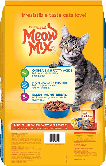 Meow Mix Seafood Medley Dry Cat Food , 14.2 lbs — Goisco.com