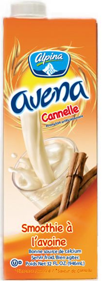 Alpina Cinnamon Oatmeal Drink Smoothie , 1 L — Goisco.com