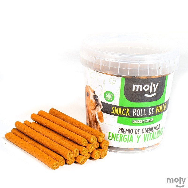 Moly Natural Chicken Snack Bars For Dogs, 600 gr — Goisco.com