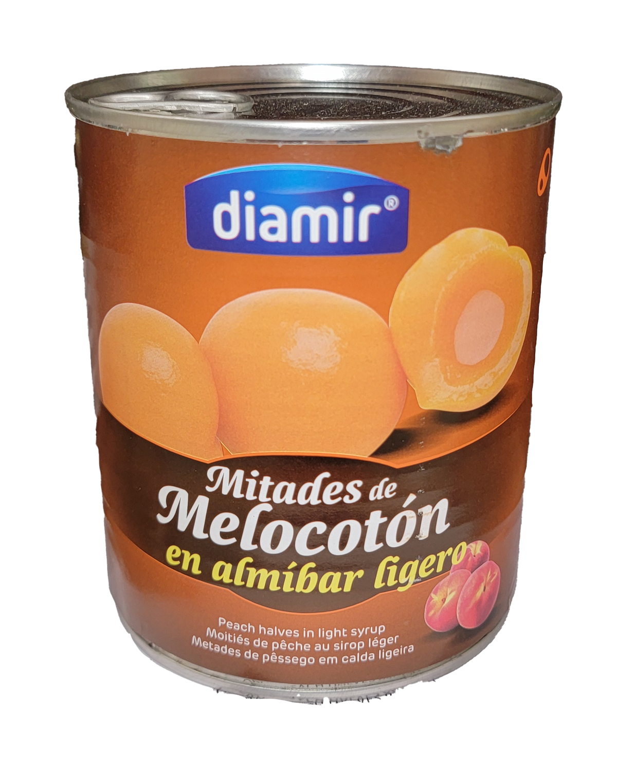 Diamir Peach Halves, 840 GR — Goisco.com