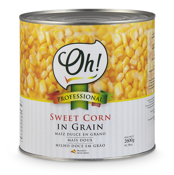 OH Sweet Corn In Grain , 3 kg — Goisco.com