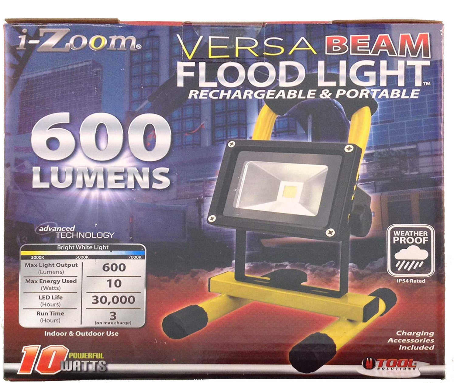 i-Zoom Versa Beam Flood Light 600 Lumens, 1 pc — Goisco.com