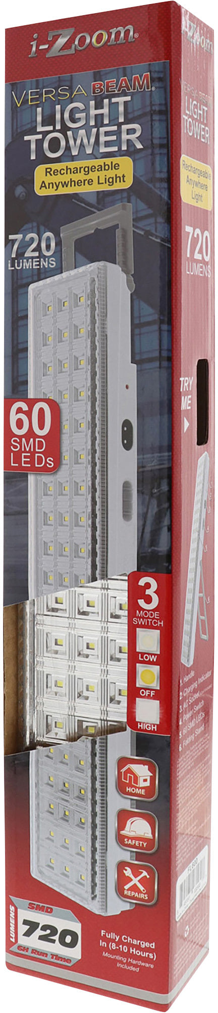 i-Zoom Versa Beam Light Tower 720 Lumens, 1 pc — Goisco.com